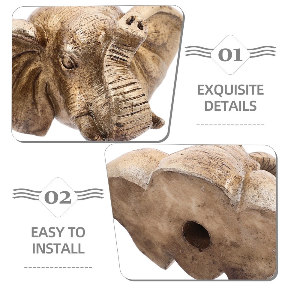 Fountain Spout Elephant Head Roman Outdoor Wall Water Fountain For ...