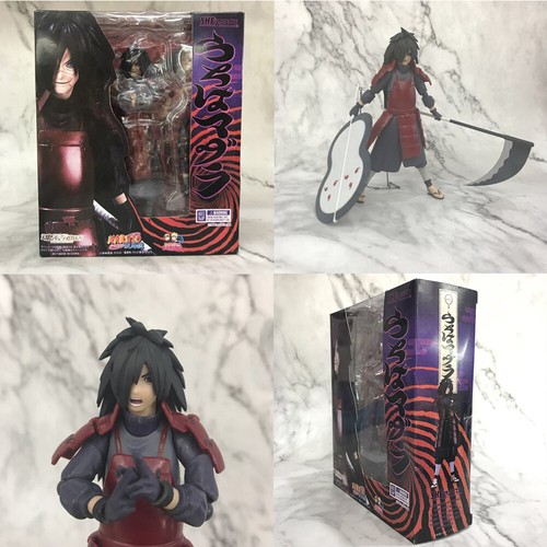 NARUTO Action Figure Uchiha Madara SHF Toy Model Gift Boxed Anime ...