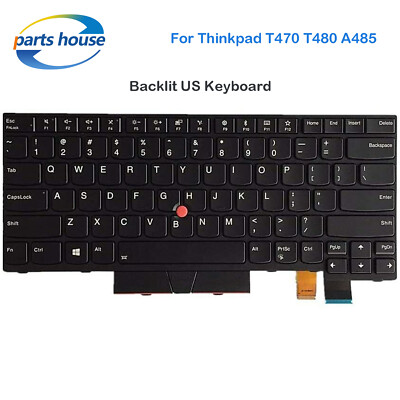 New Backlit Keyboard For Lenovo Thinkpad T480 01HX459 01AX487 01HX419 ...