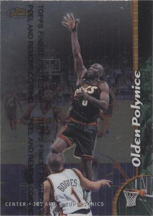1998-99 Topps Finest - Olden Polynice #174 for sale online | eBay