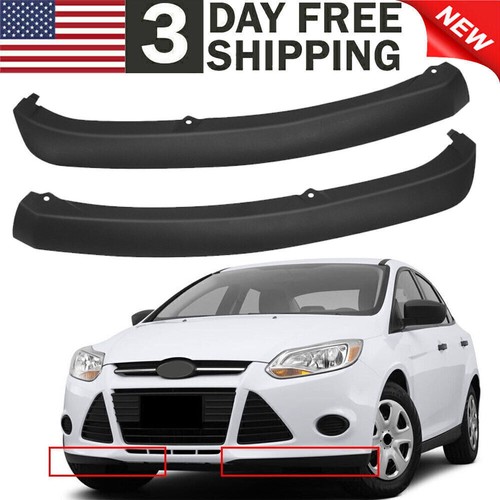 Pair Front Left+Right Bumper Lower Valance Molding Trim For Ford Focus ...