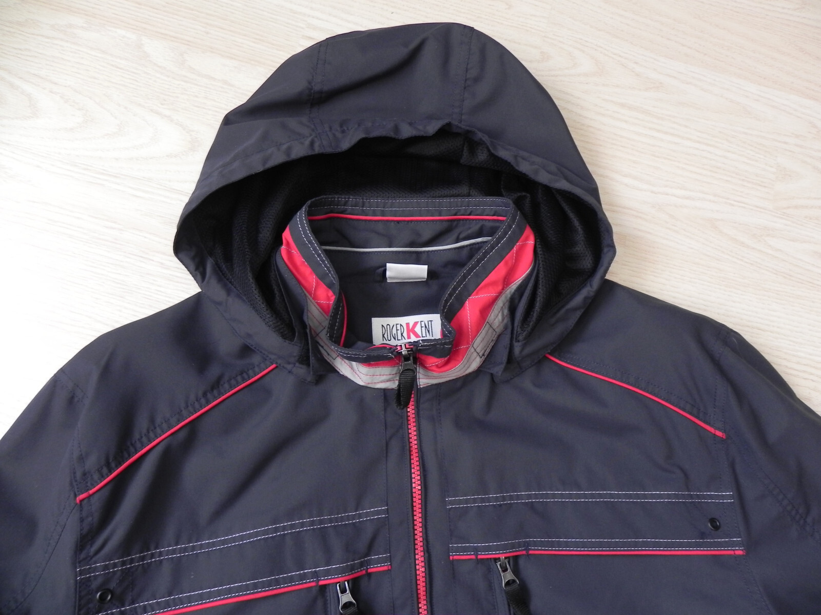 Roger Kent * dünne Herren Jacke Windjacke Wetter Jacke mit fester ...