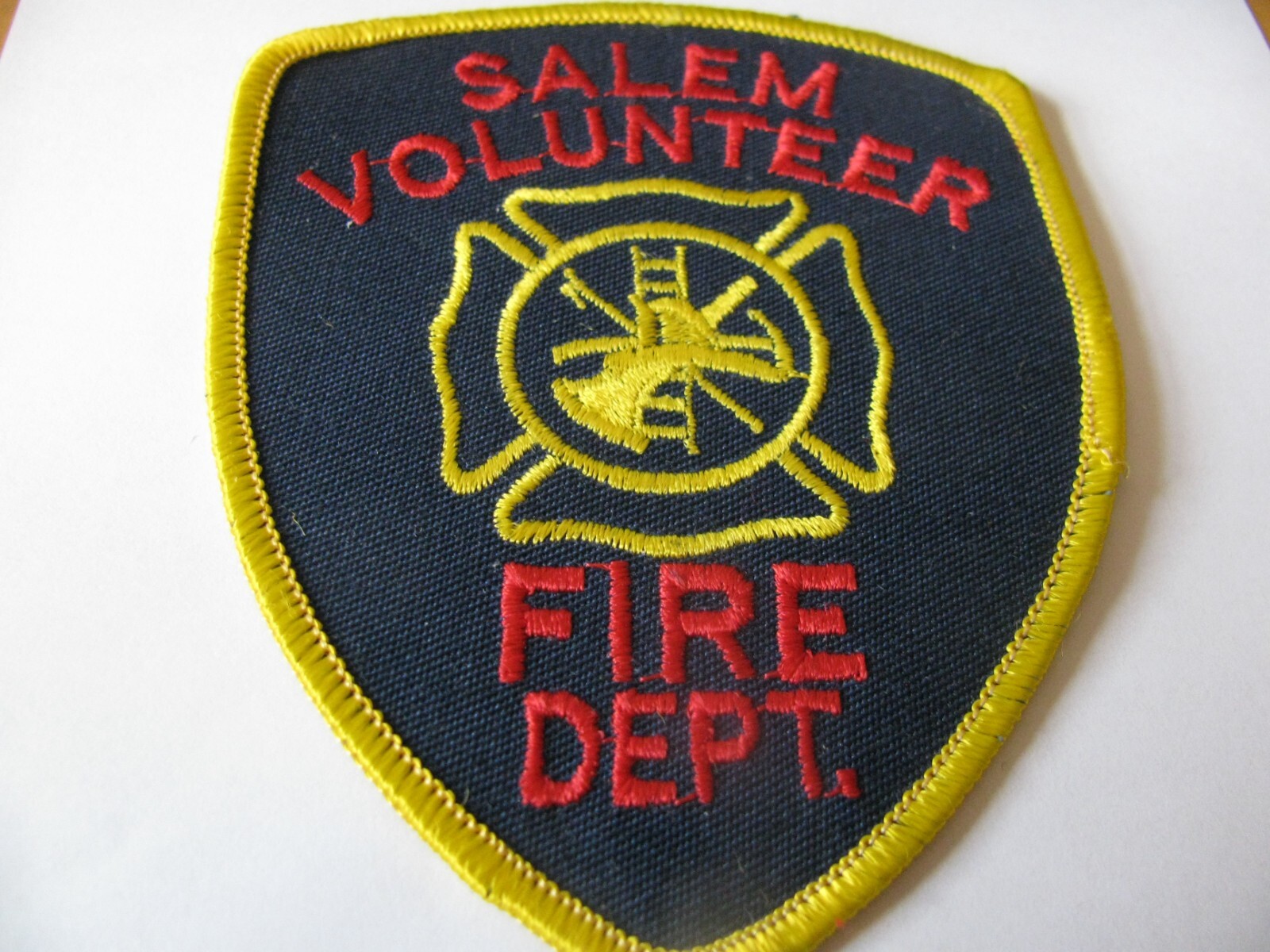 VIRGINIA VA - Salem Volunteer EMS Fire Rescue Dept Patch Iron On 3.5 ...