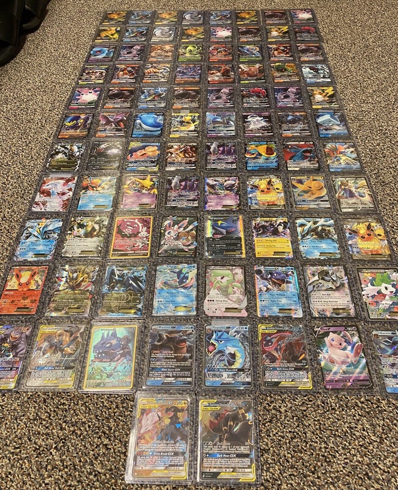 Pokemon 100 Card Lot Vintage & Ultra Rare Cards Included Read ...