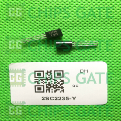 4PCS 2SC2235-Y(F,M) TRANSISTOR NPN 120V 0.8A TO-92 2SC2235-Y(F C2235 ...