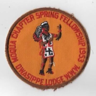 1953 Owasippe Lodge Moqua Chapter Spring Fellowship BRN Bdr. [CHI-312 ...