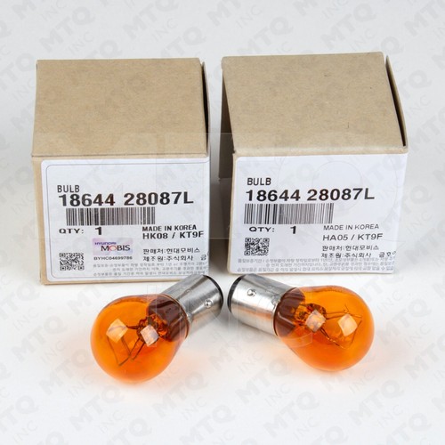 New Hyundai Kia Genesis Turn Signal Lamp Bulb (2PC) 18644-28087L | eBay
