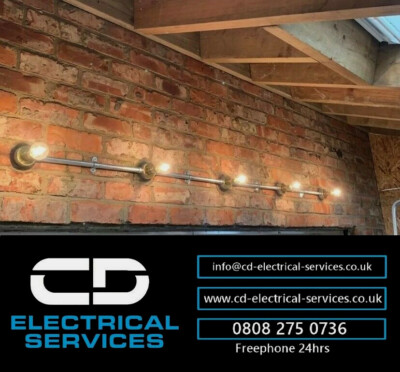 Bespoke Industrial Retro rustic urban Ceiling Designer conduit 5 Light ...