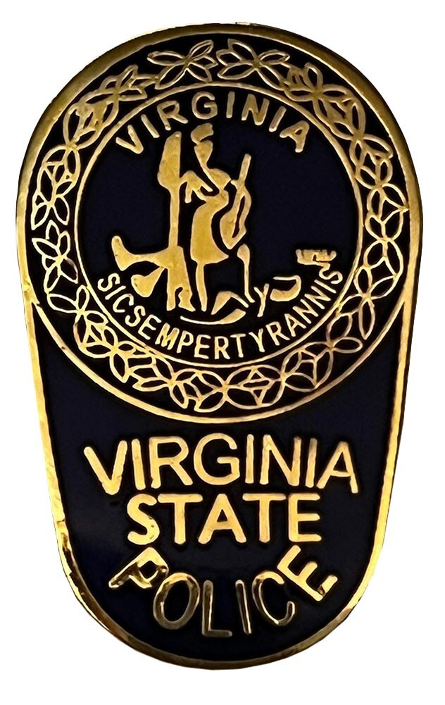Virginia State Police Hat Cap Lapel Pin POP-046 | eBay