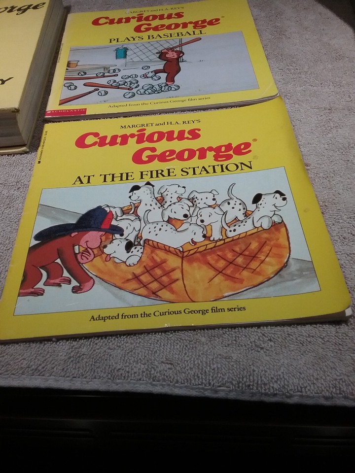 Margret/H A Rey: Curious George Plays BB, Fire (PB), Complete ...