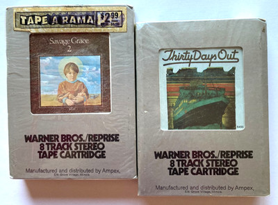SEALED SAVAGE GRACE 2 & THIRTY DAYS OUT HARD PROG PSYCH 70'S TAPE LOT 8 ...