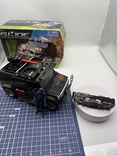 GI Joe Rise Of Cobra STEEL CRUSHER APV Loose Complete in Box Hasbro ...