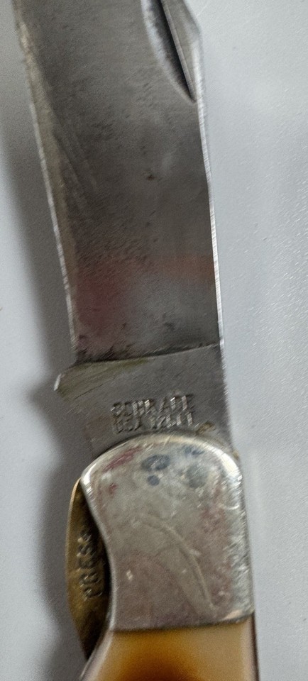 Vintage Schrade Old Timer USA 1250T Liner Lock Folding Knife | eBay