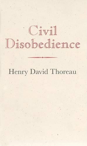 Henry David Thoreau Civil Disobedience (Relié) Books of American Wisdom ...