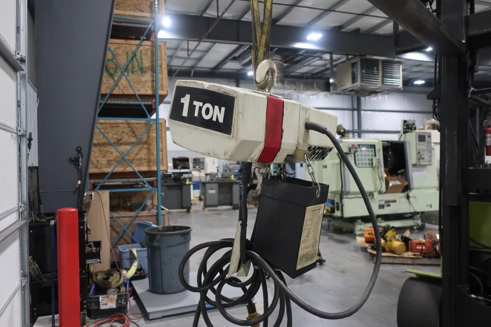 1 TON Jib Crane JIB-16 | 12'7" Boom | 8'9" Hoist Clearance | w/ 2,000lb ...