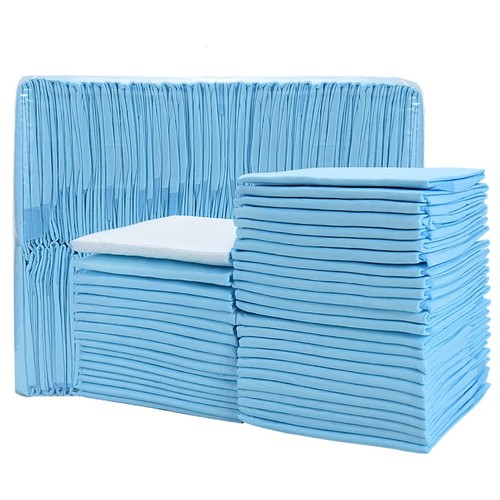 100 PCS Disposable Changing Pad Leak-Proof Underpad Bed Table Protector ...
