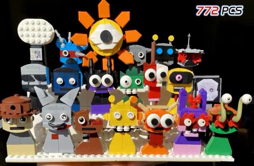 BRAND NEW - Sprunki 20 Characters Phase 2 Lego Set Building Blocks Gift ...