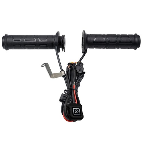 12V Motorbike Heated Hand Grips Electric Handlebar Heater Tempurature ...