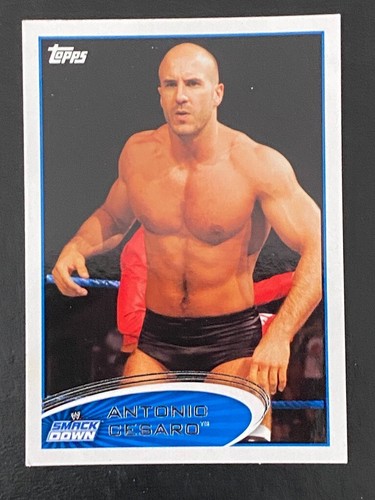 Antonio Cesaro 2012 Topps WWE Smackdown Superstar #86 | eBay