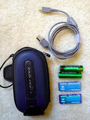 Sony Cyber-shot DSC-P73 4.1 MP Digital Camera with accessories ...