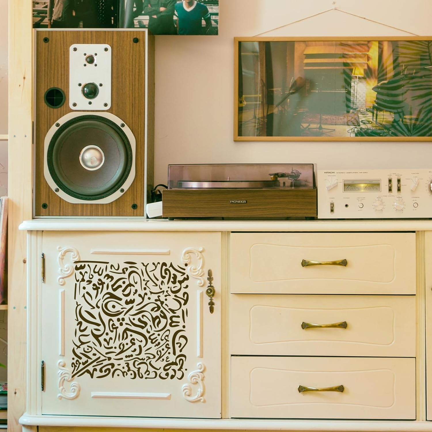 Arabic Alphabet Calligraphy Stencil - 11.8X11.8 Inch Messy Writing Stencil Plast 7445017315373| eBay