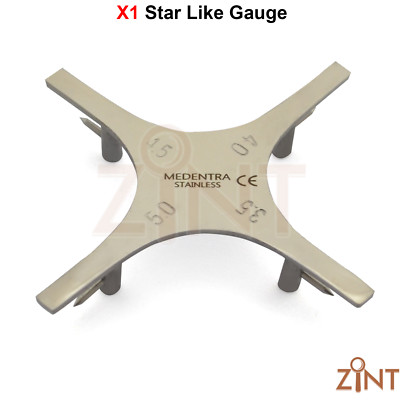 Bracket Positioning Star Like Gauge Orthodontic Laboratory Dental ...