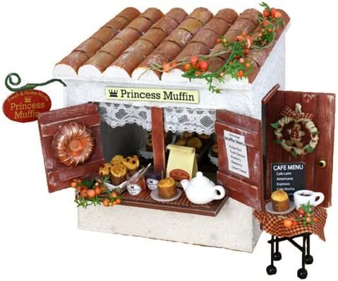 Billy Handmade Doll House Kit Cottage Kit Muffin Shop 8721 | eBay
