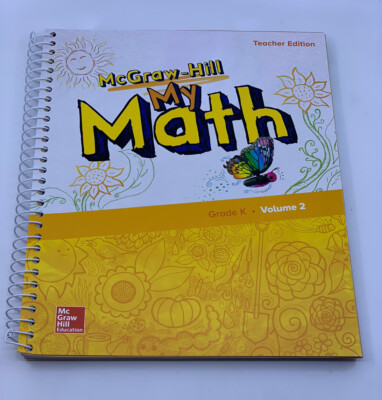 McGraw Hill My Math - Grade K Volume 2 - Teacher Edition - Home School ...