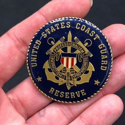 USCG Coast Guard Reserve Master Chief Petty Officer Military Challenge ...