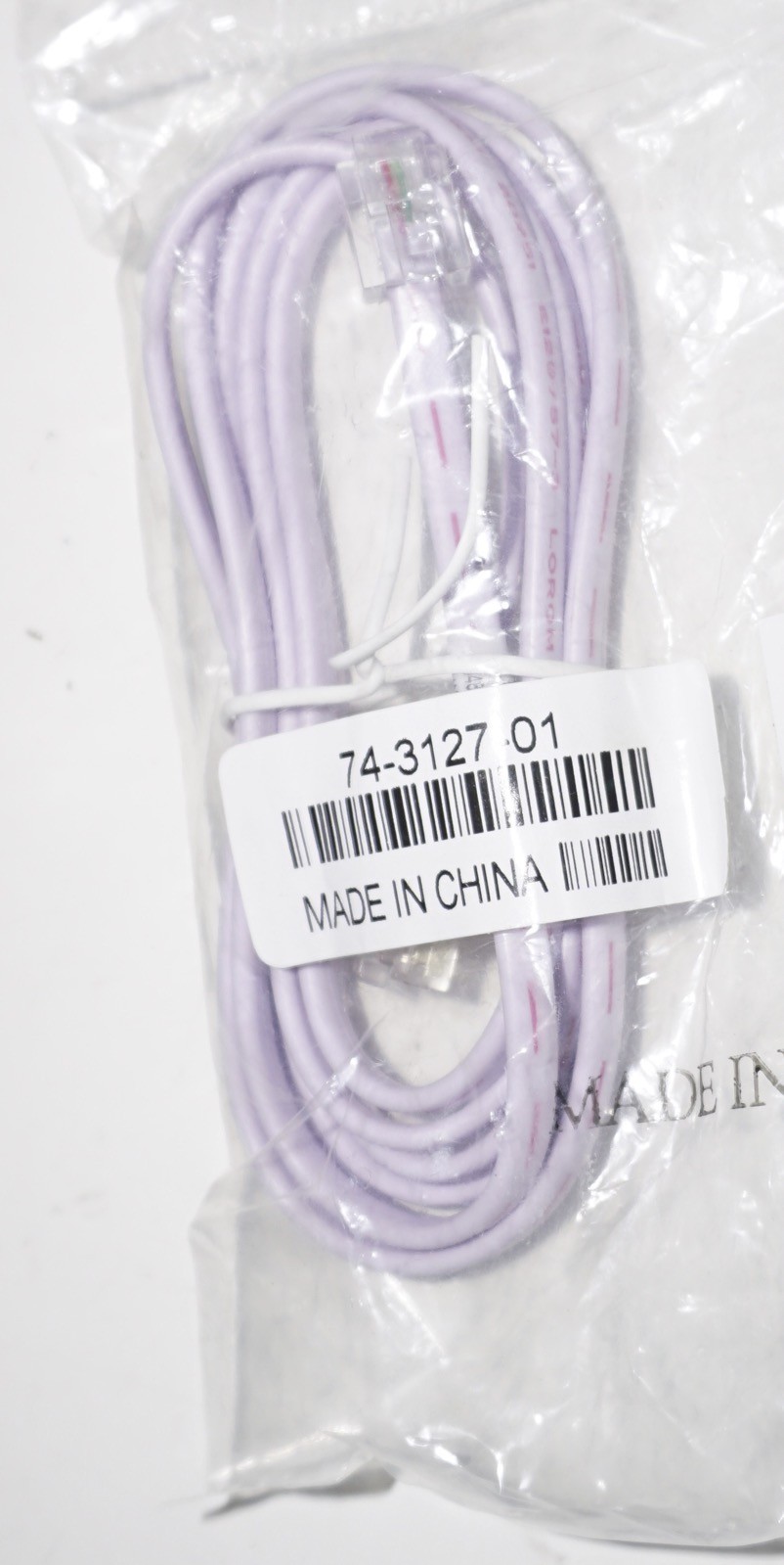 Cisco Lavender RJ11 to RJ45 ADSL Cable 74-3127-01 10 foot CAB-ADSL-RJ11 ...