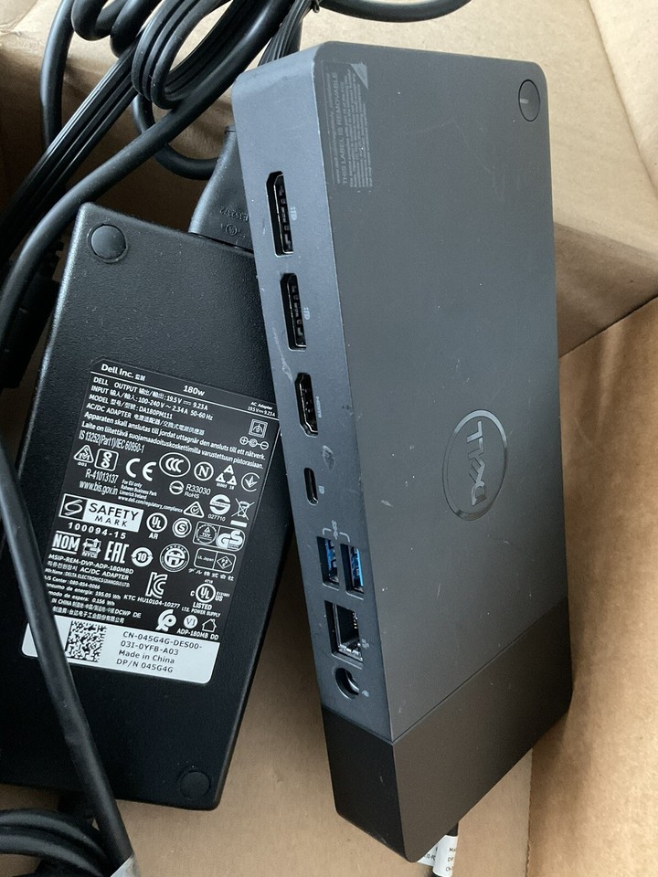 Dell WD19/WD19S/WD19DC/WD19DCS/WD19TB/WD19TBS K20A001 USB-C Docking ...