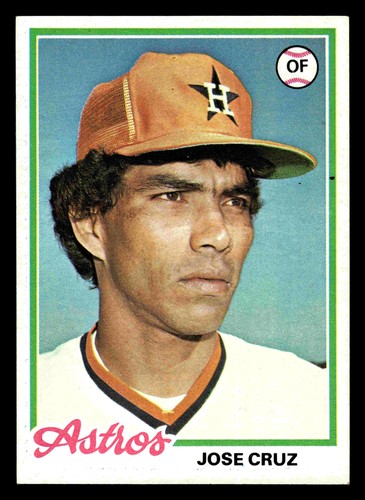 1978 Topps Jose Cruz #625 - Houston Astros | eBay