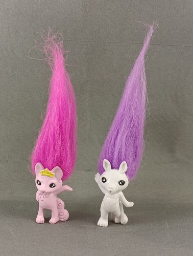 Zelfs Set Of 2 Mini Moose Pink Purple | eBay
