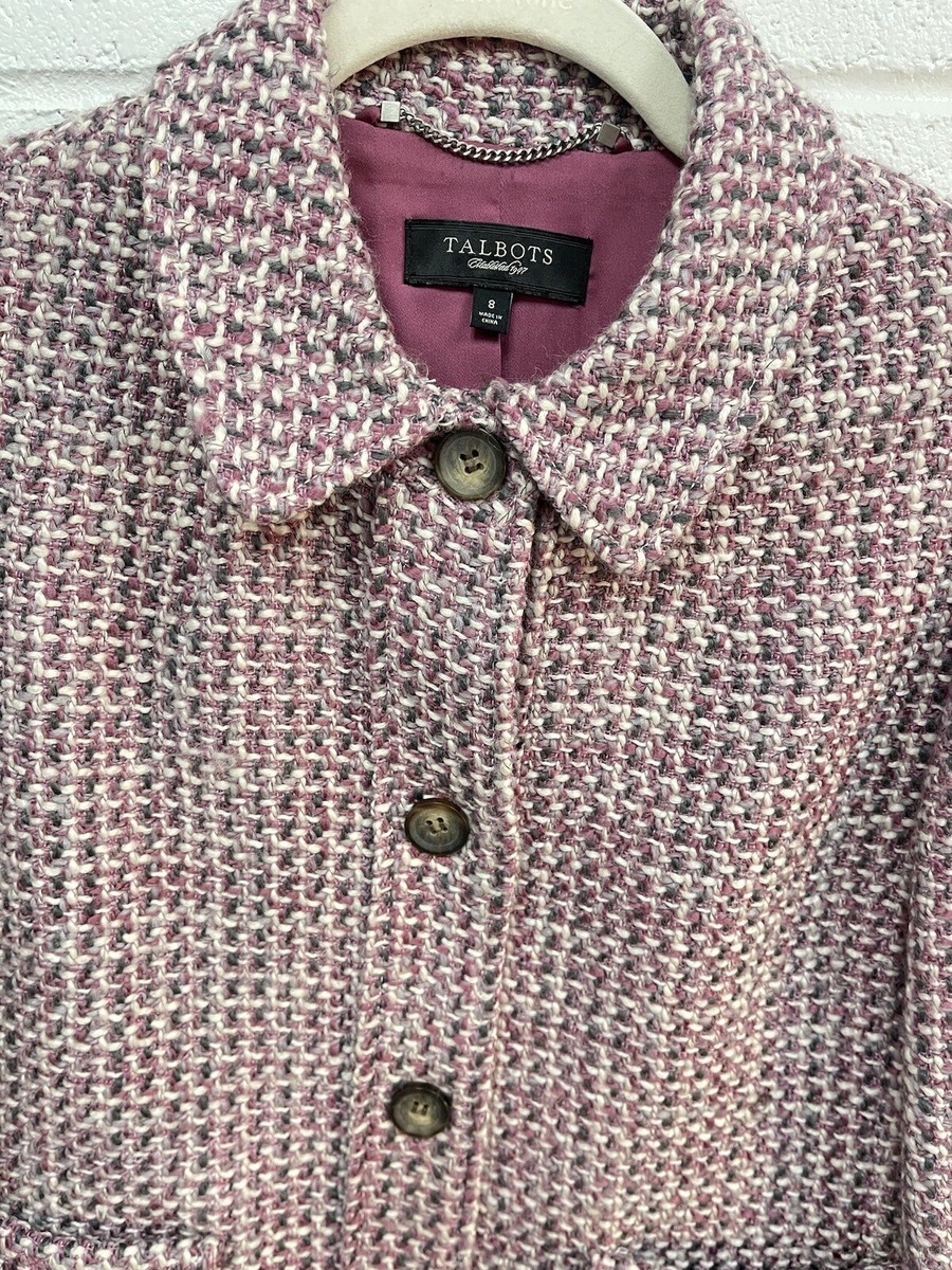 outlet prices online Talbots - Women’s Pink Tweed Blazer - Sz. 8