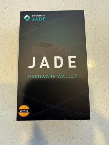 Blockstream JADE. Bitcoin Cold Storage Hardware Wallet. Orange Color | eBay
