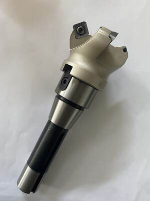 R8 Fmb22 Arbor KM12 50Mm Face End Mill Shell Cutter +4X SEKT1204 ...