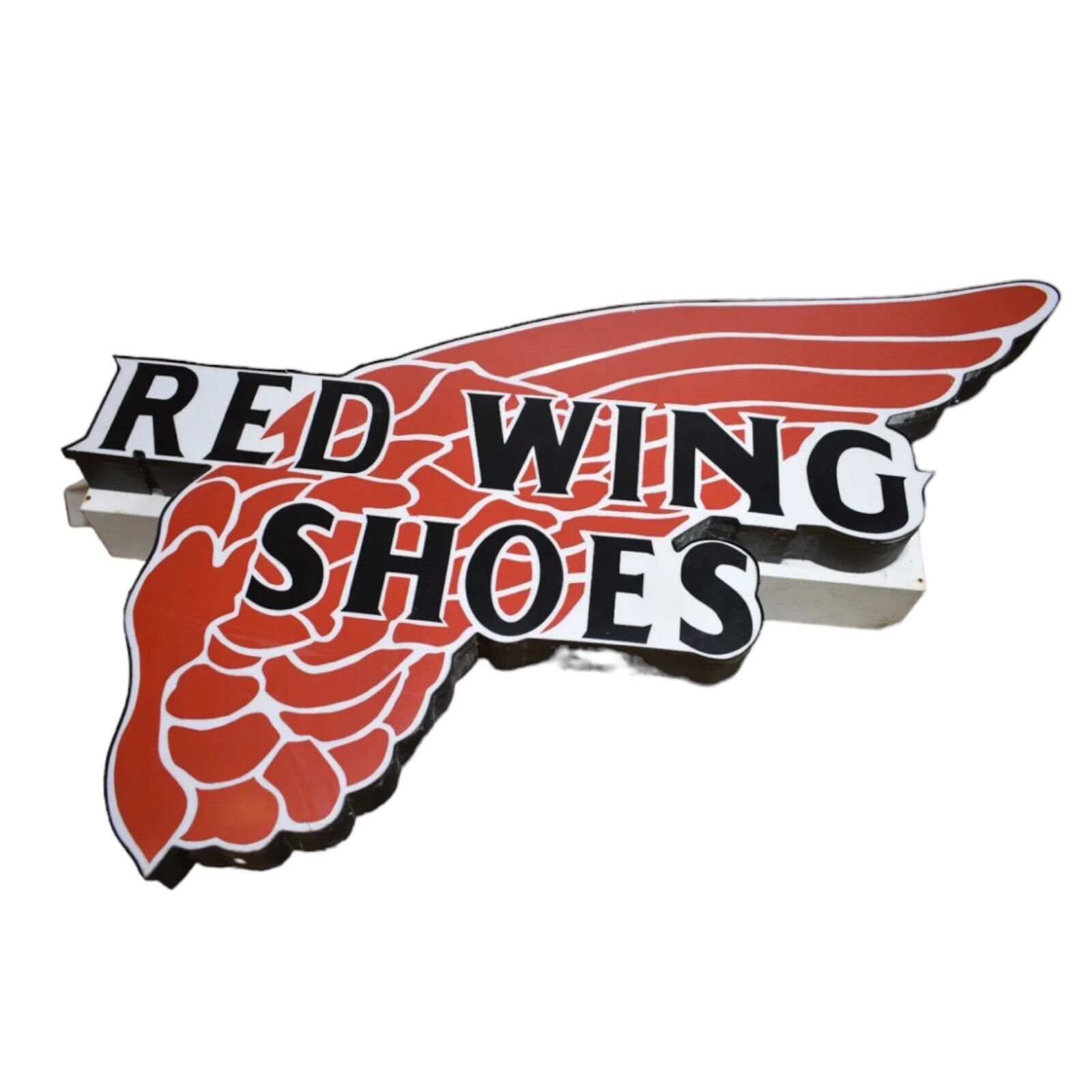 VINTAGE RED WING SHOES LARGE ADVERTISING SIGN | eBay