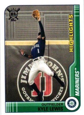 2021 TOPPS BIG LEAGUE KYLE LEWIS BASEBALL CARD #299 | eBay