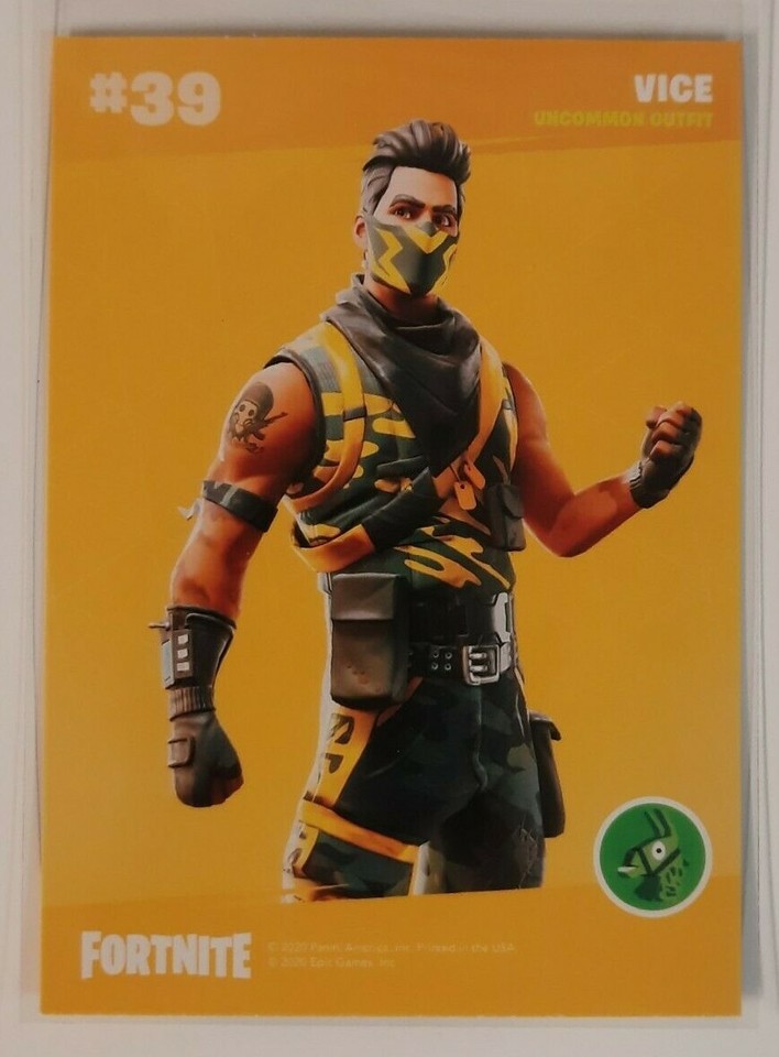Fortnite Series 2 VICE Uncommon Outfit Base Card #39 | eBay