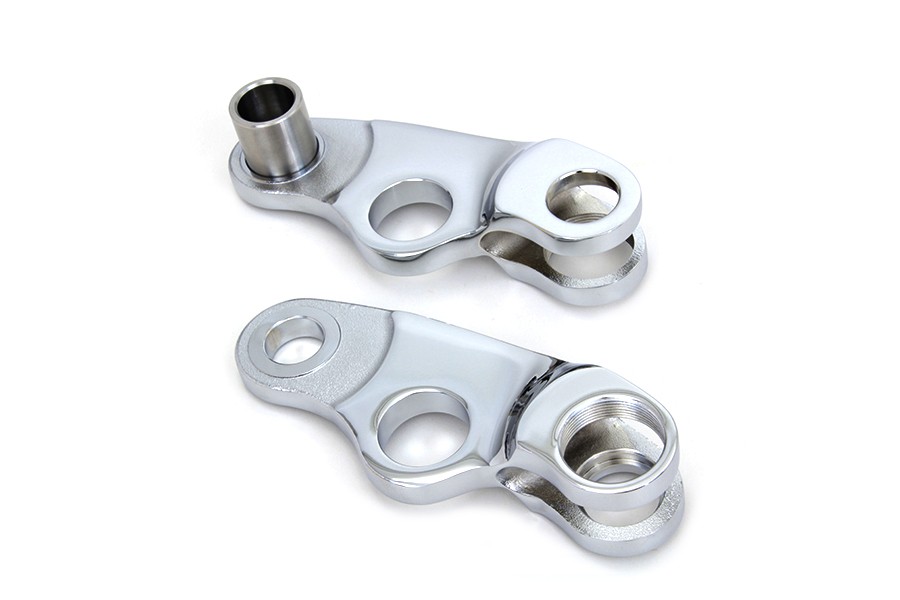 Chrome Spring Fork Rocker Set fits Harley Davidson | eBay