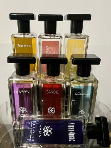 Avon Perfumes Classic Beautiful Collections Perfume Spray 1.7oz Lot Of ...