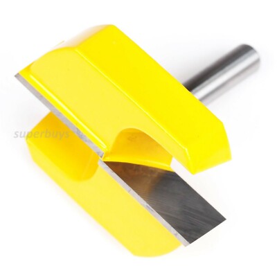 57mm Surface Planing 8mm Shank Bottom Cleaning Wood Milling Router ...
