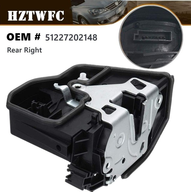 HZTWFC Rear Right Door Lock Actuator Passenger Side 51227202148 for BMW ...