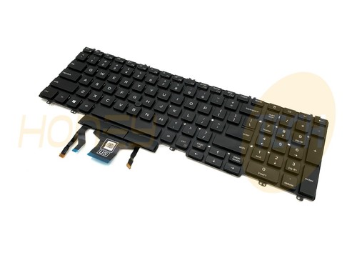 GENUINE DELL LATITUDE 5510 5500 102KEY KEYBOARD BACKLIT MMH7V 0MMH7V ...