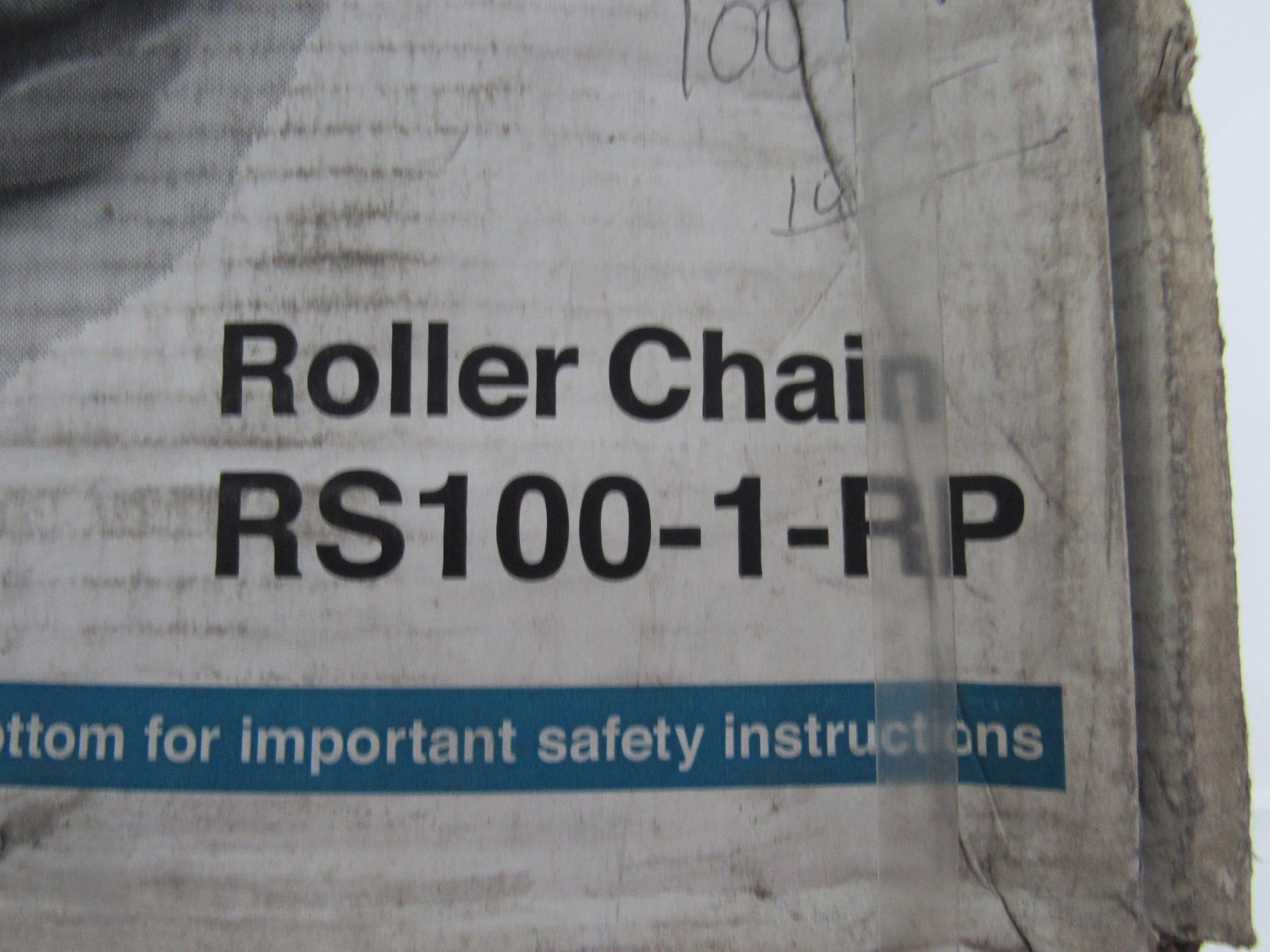 TSUBAKI ROLLER CHAIN RS100-1-RP 10 FEET/3.048M | eBay