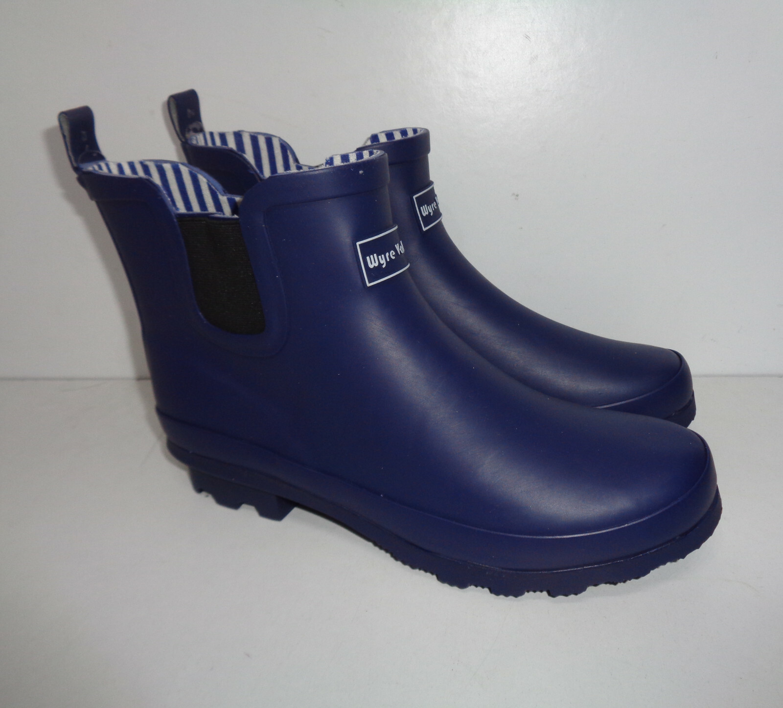 Ladies New Waterproof Ankle Wellies Winter Festival Wellington Boots UK ...
