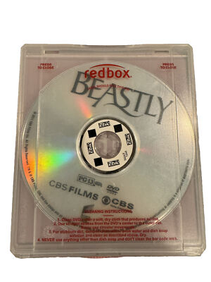 Beastly DVD CBS Films Special Redbox Edition Rare 65935847281 | eBay