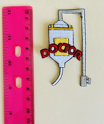 Doctor Patch Appliqué Iron On Unused Medicine Patches Medical Heroes | eBay