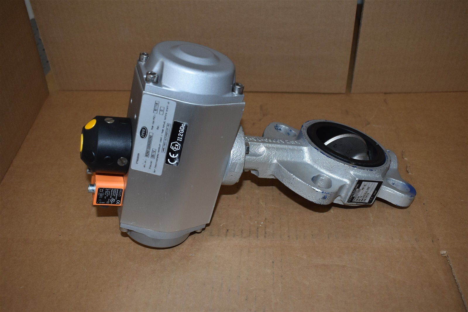 Revo Automation Actuator ETY9020020A w/ Butterfly Valve & Duel ...
