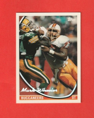 1994 Topps SPECIAL EFFECTS # 23 Mark Wheeler TAMPA BAY BUCCANEERS | eBay
